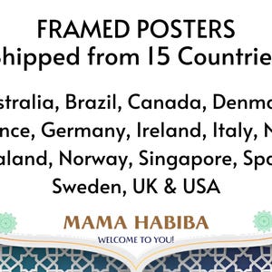Prophet Muhammad Framed Poster Premium Matte Paper Plexiglass Ready to ...