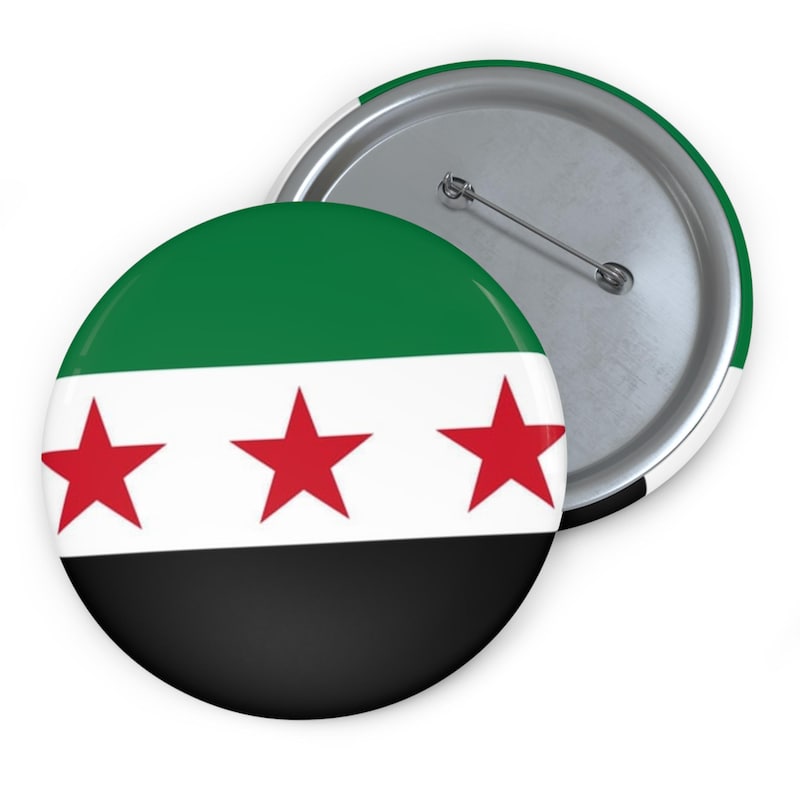 Syrian Flag Pins - Etsy UK