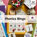 Phonics Bingo, Initial Phoneme Sound Practice, Preschool Literacy Hands ...