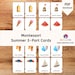 Summer 3-part Cards, Montessori Class Resource, Preschool Hands-on ...