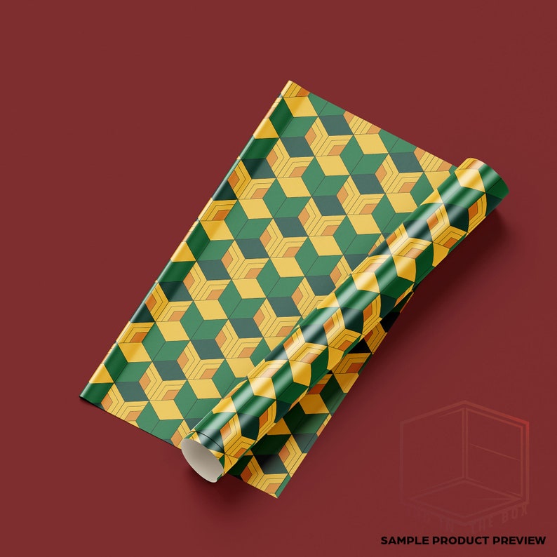 Downloadable Anime-inspired, Digital Paper, Printable, Geometric ...