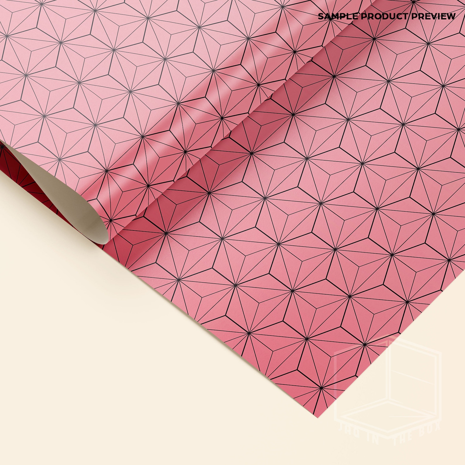 Downloadable Anime-inspired, Digital Paper, Printable, Geometric ...