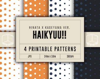 Downloadable Anime-inspired, Digital Paper, Printable, Geometric ...