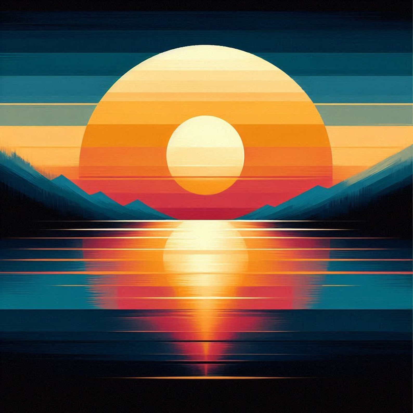 Minimalist Digital Poster - Etsy