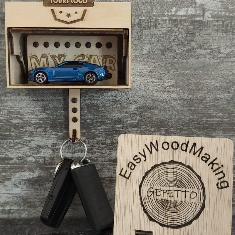 Garage Key Holder Laser - Etsy