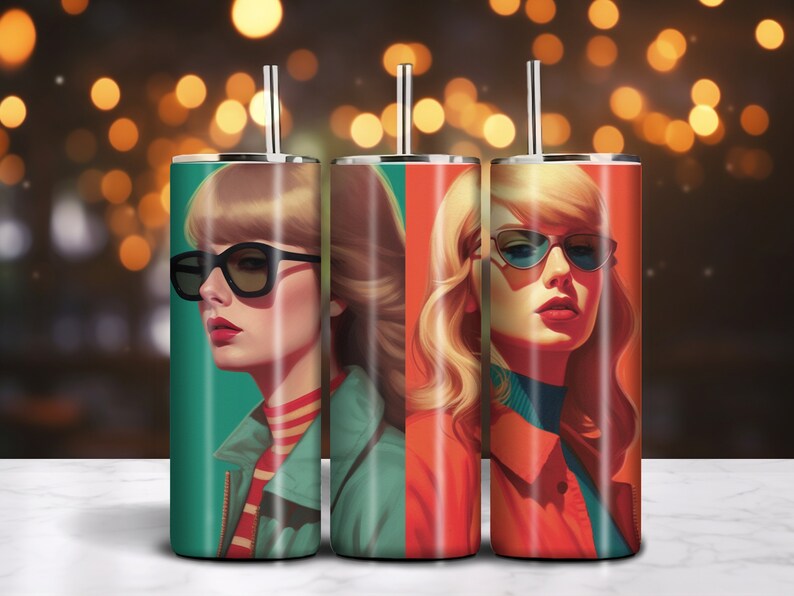 3 Taylor Swift Tumbler Wraps, Swifty Design for 20oz Tumbler High ...