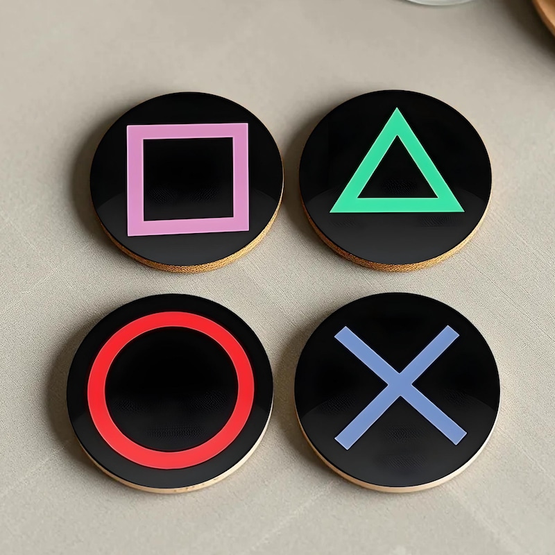 Gaming Inspired Coaster - Etsy