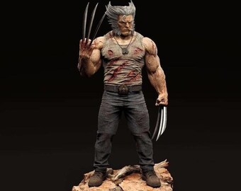 X Men Statue STL File, 3D Digital Printing STL File for 3D Printers ...