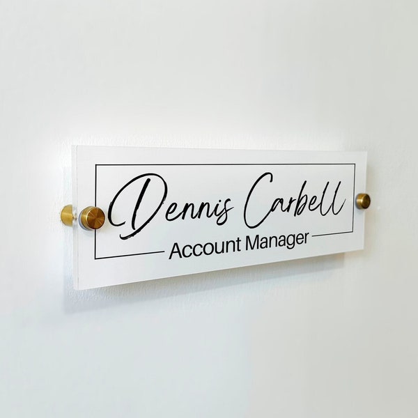Custom Office Wall Signs - Etsy