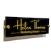 Wall Sign Name Plate Door Name Plate Office Gifts Executive Sign Wall ...