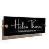 FROSTED Name Plate - Office Decor Reception Sign Door Decor Entrance ...
