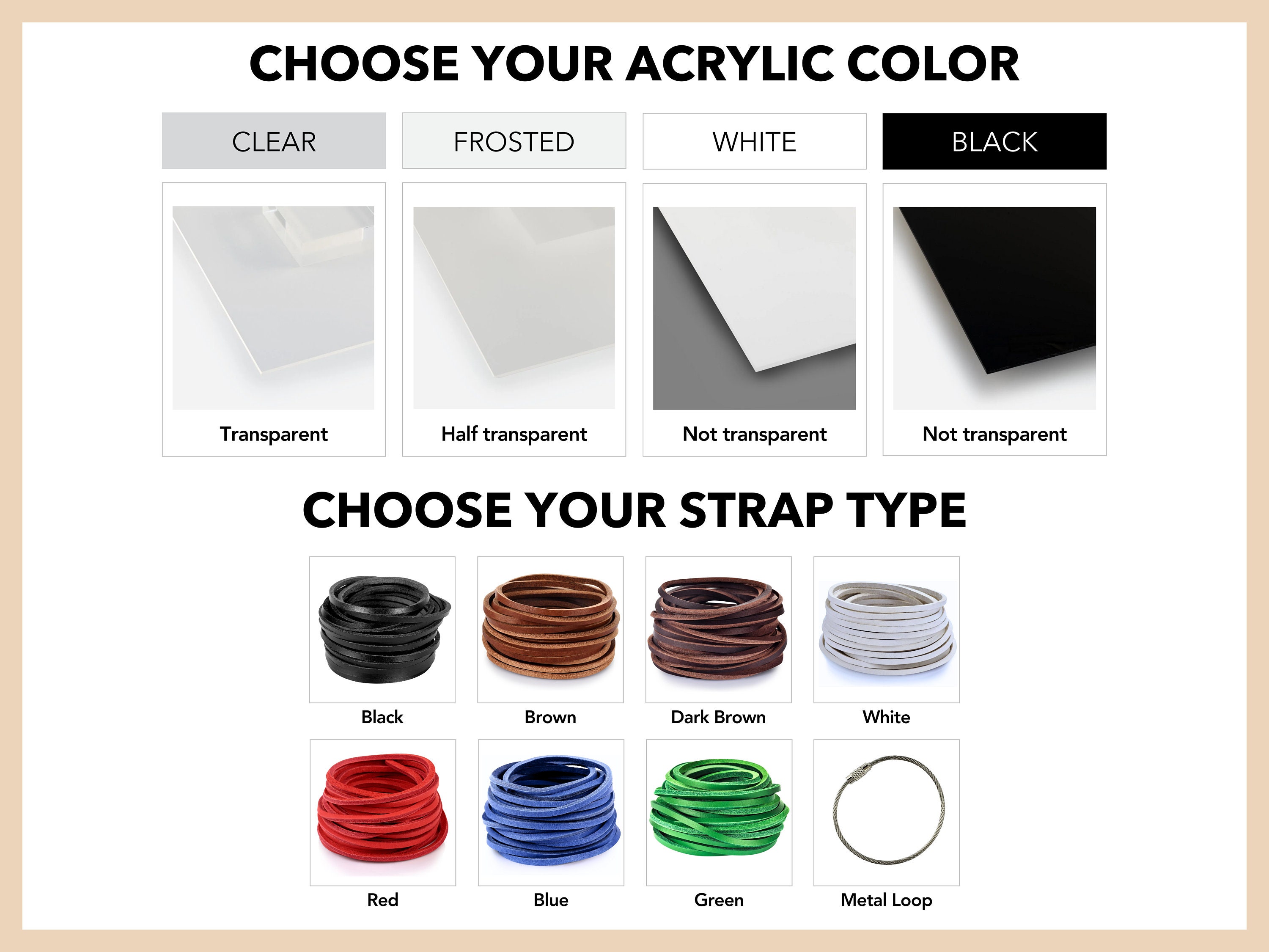 SQUARE Custom Acrylic Bag Tags Executive Tag Bussiness Trip Laptop Case ...