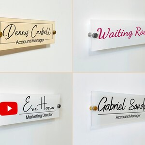 Wooden Door Plate Door Name Plate Personalized Sign Custom - Etsy