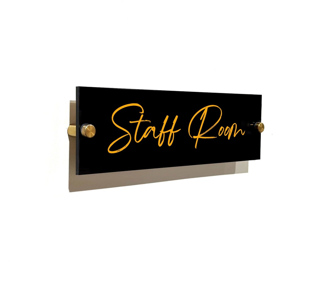 Personalized Sign Door Plaque - Gift Sign Door Decor Custom Name Plate ...