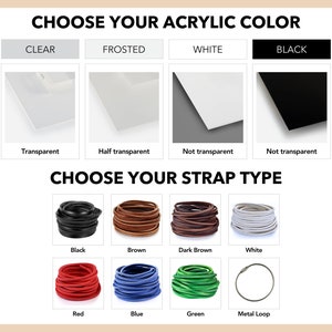 Acrylic Fully Custom Laptop Case Tag Personalized Sign Executive Tags ...