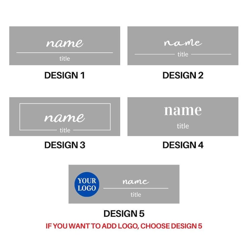 Custom Acrylic Office Name Sign With Light Stand - Modern Office Decor ...