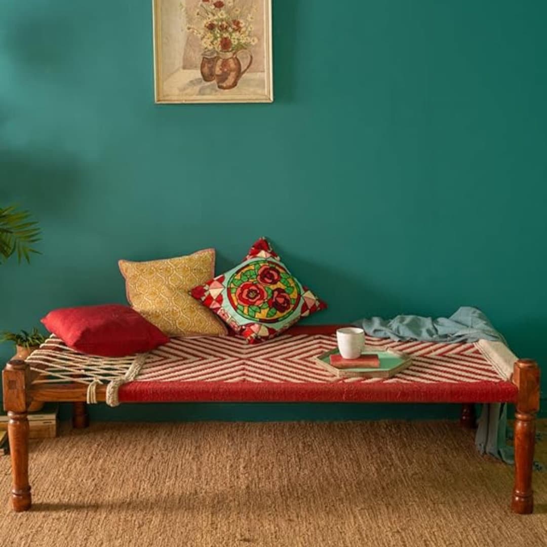 Handmade Traditional Charpai / Comfortable Charpoy /charpai Outdoor ...