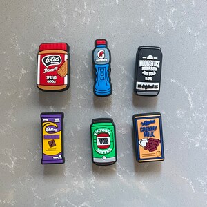 Aussie Food Snacks Charms for Crocs - Oreo - Meat Pie Jibbitz - Nutella ...