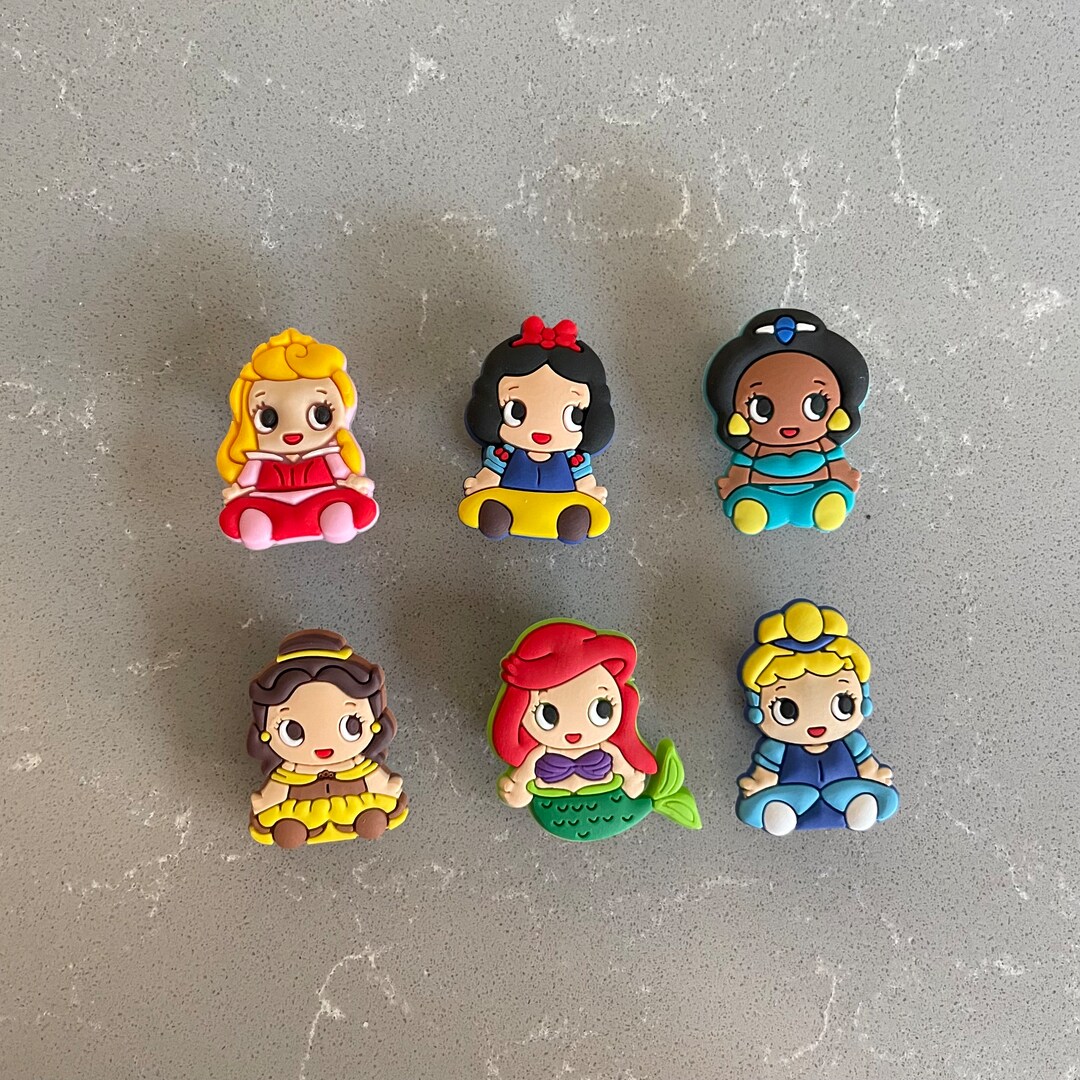 Disney Princess Jibbitz for Crocs - Nostalgic Princess - the Little ...