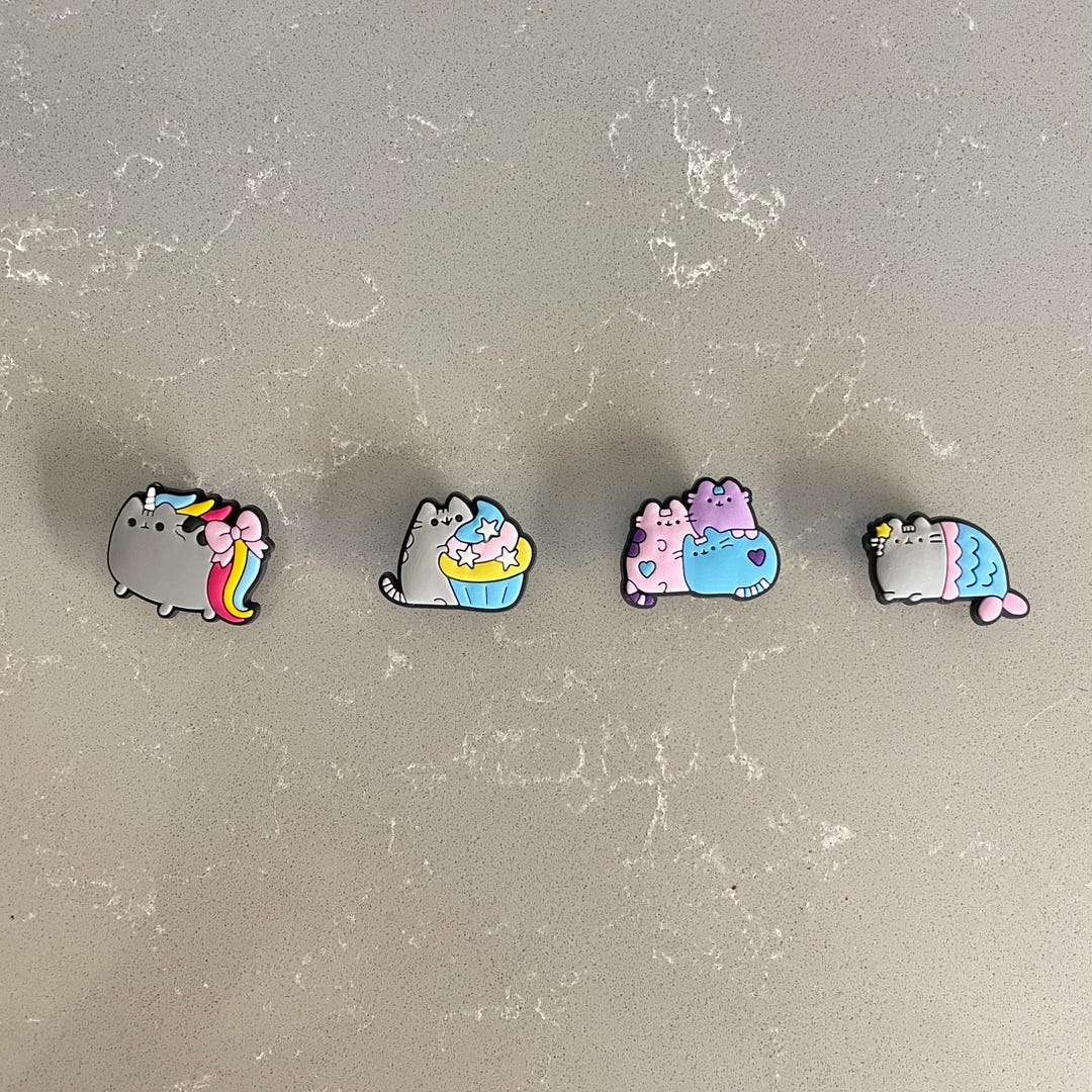 Pusheen Jibbitz for Crocs - Pusheen Charms - Croc Charms - Croc Charms ...