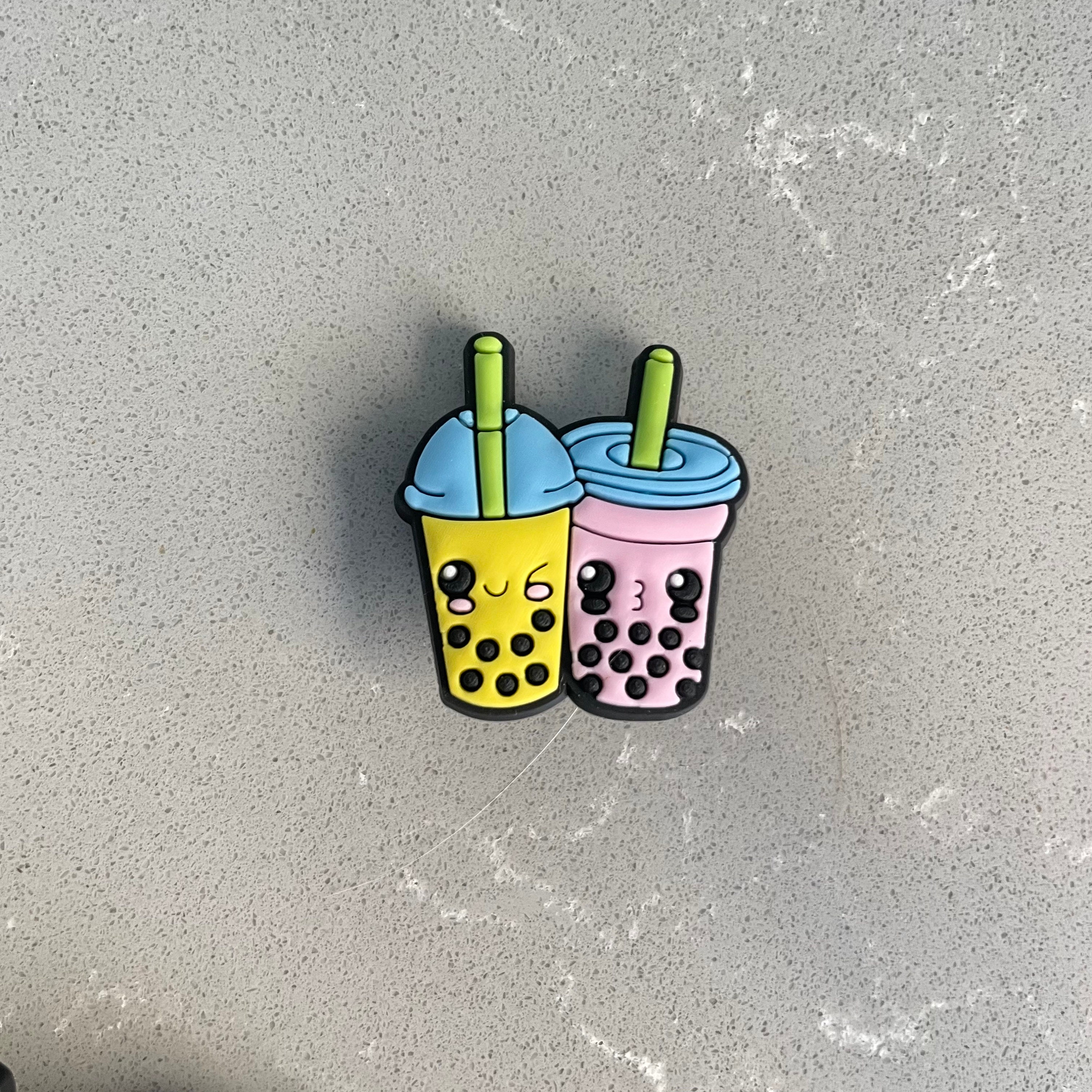 Bubble Tea Jibbitz for Crocs Boba Charms Hamster Boba Bobast Friends ...