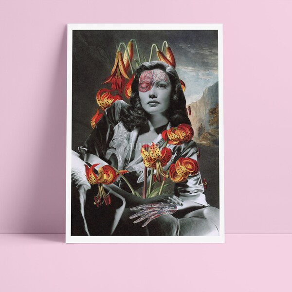 Gene Tierney Print - Etsy