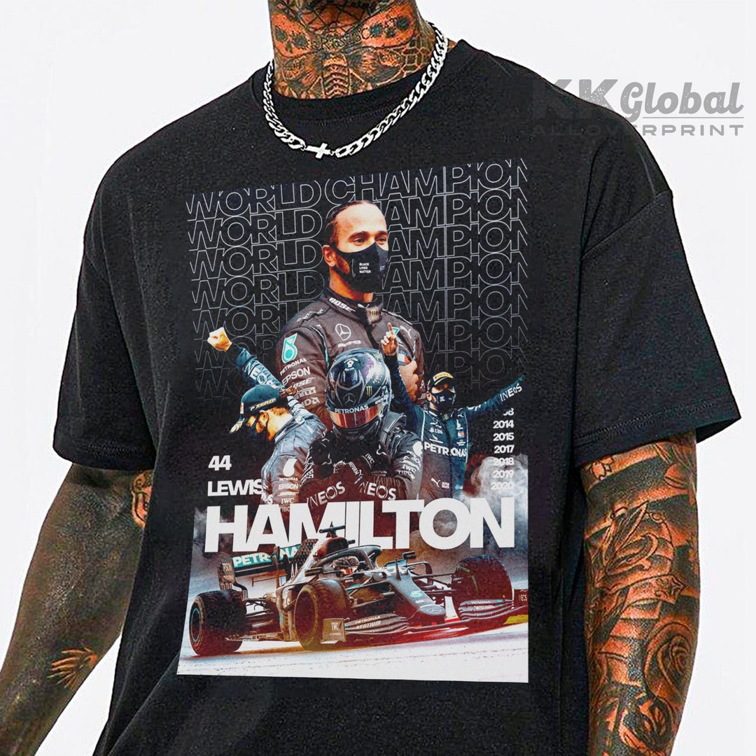 Lewis Hamilton Shirt Lewis Hamilton F1 Shirt Formula 1 - Etsy