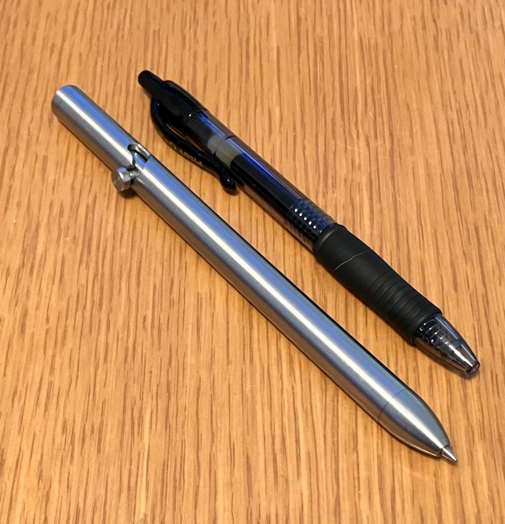 Stainless Steel Bolt Action Pen - Etsy