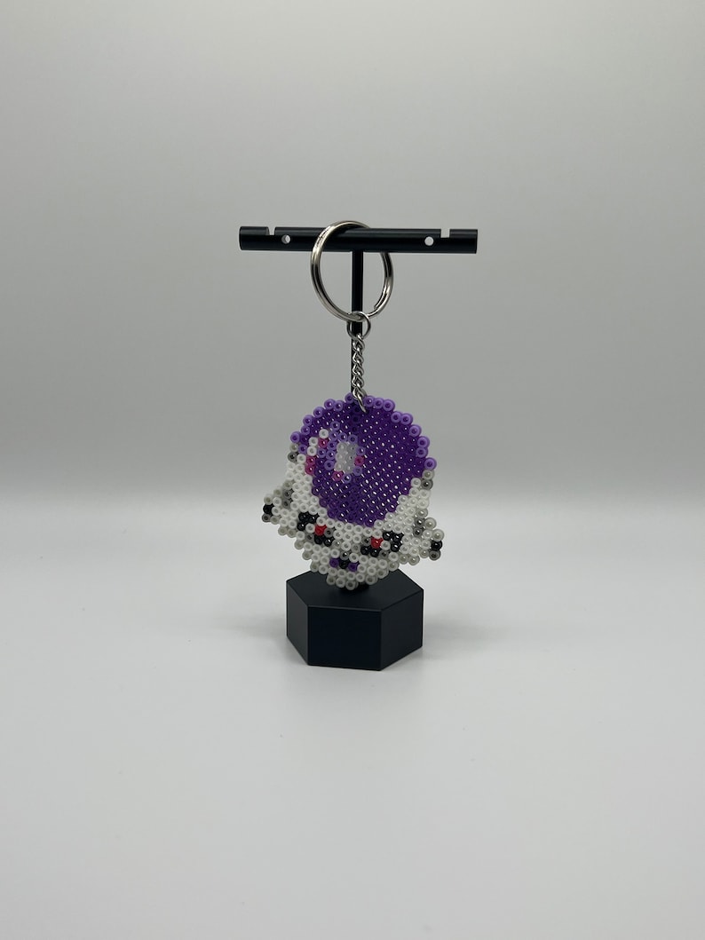 Frieza From Dragon Ball Z Perler Keychain - Etsy
