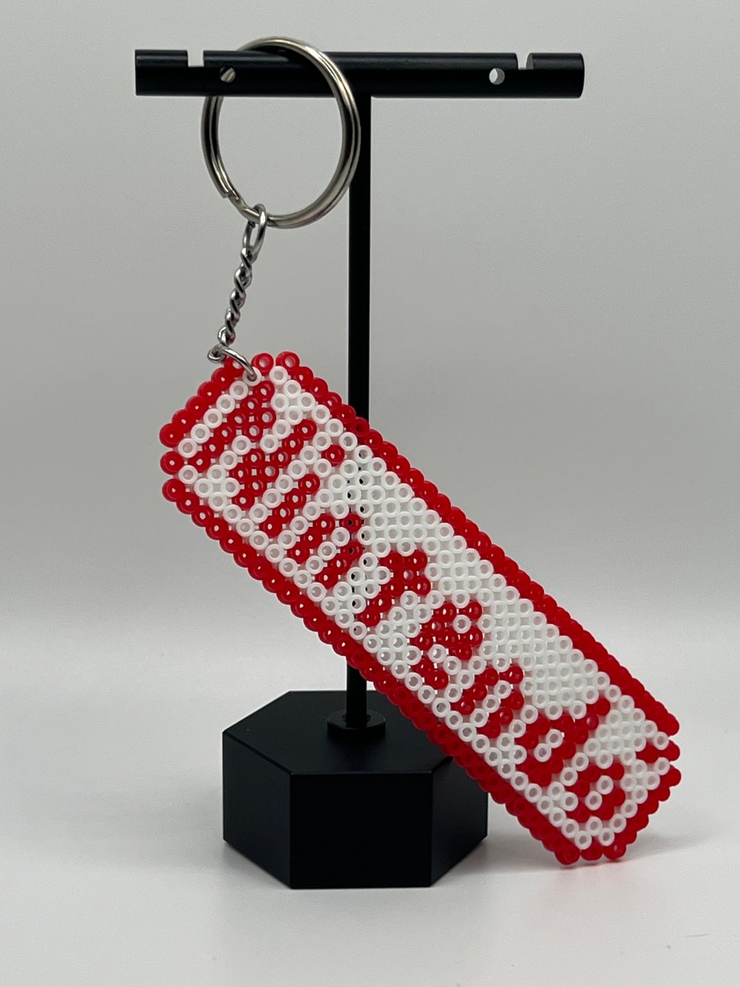 Nintendo Perler Keychain - Etsy