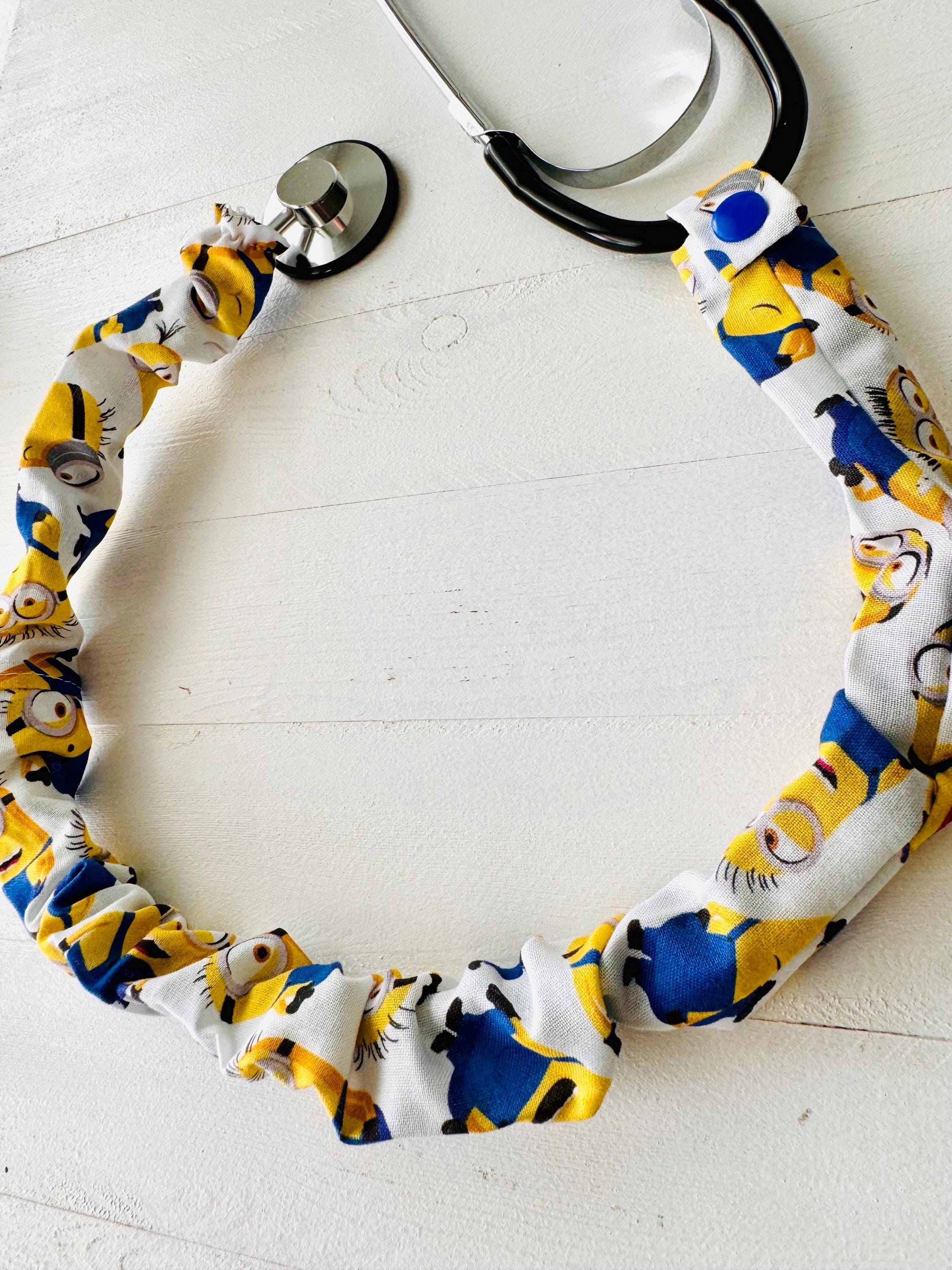 Minions Stethoscope Scrunchie Cover, Cute Protective Sleeve for ...