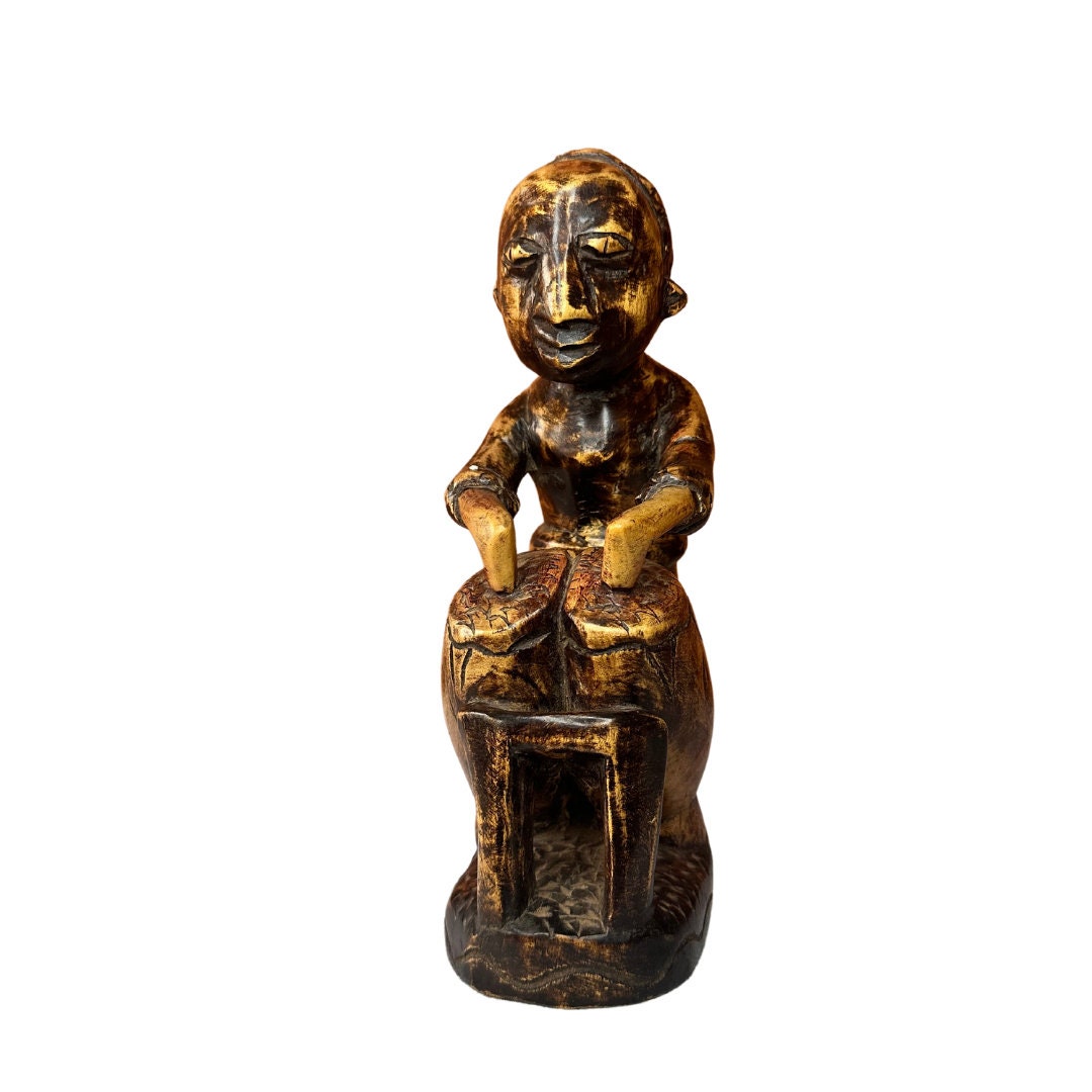 Hand-crafted Africa Artifacts, Hand-carved Vintage Wood Figures ...