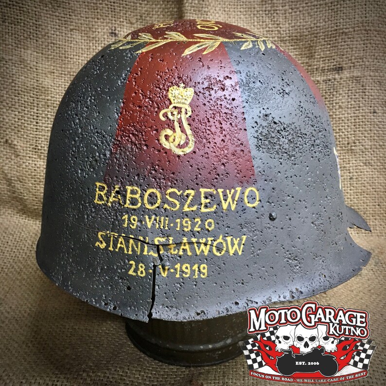 Polish Helmet Model 31 Battle War Helmet Relic Military Army Decoration ...
