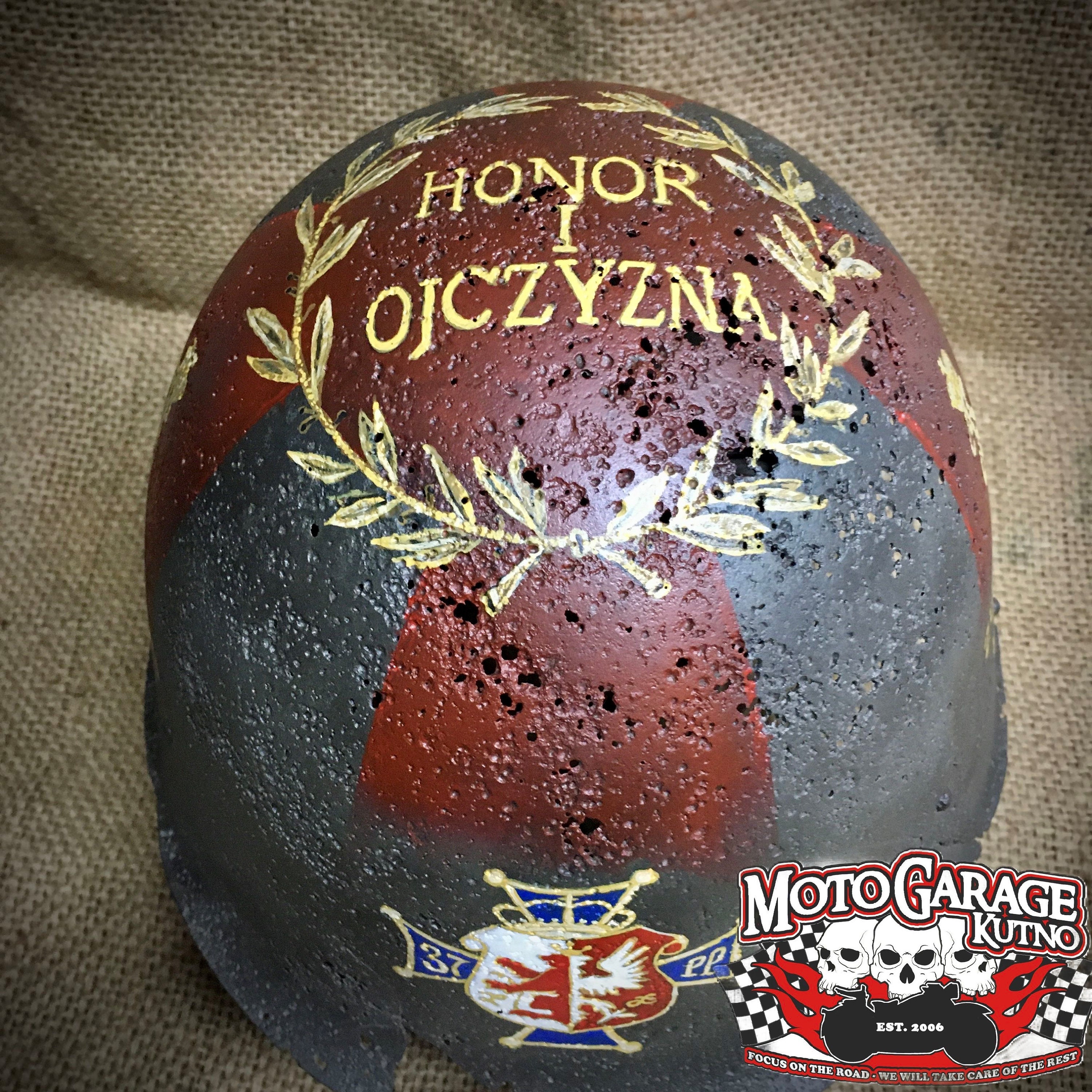 Polish Helmet Model 31 Battle War Helmet Relic Military Army Decoration ...