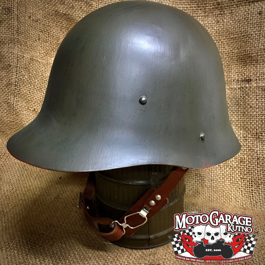 Polish Military Helmet Model 28 Anti-aircraft Defense - Etsy