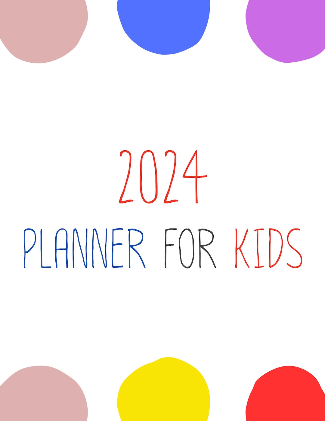 Kids Planner Bundle: 70+ Fun Planners for Kids' Organization (digital ...