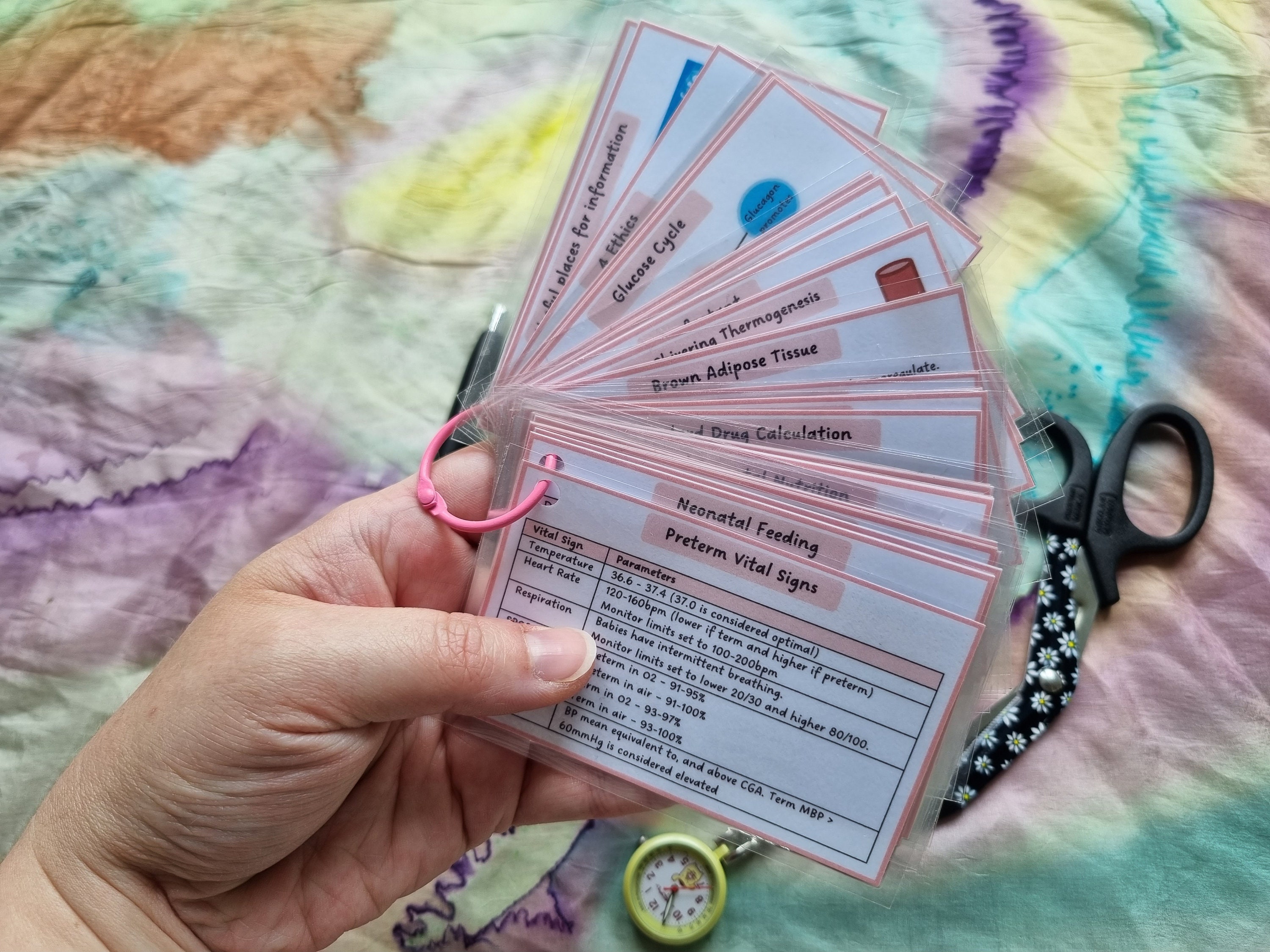 DIGITAL Neonatal Nursing Flashcards Paediatrics Pocket Guide UK Nursing ...