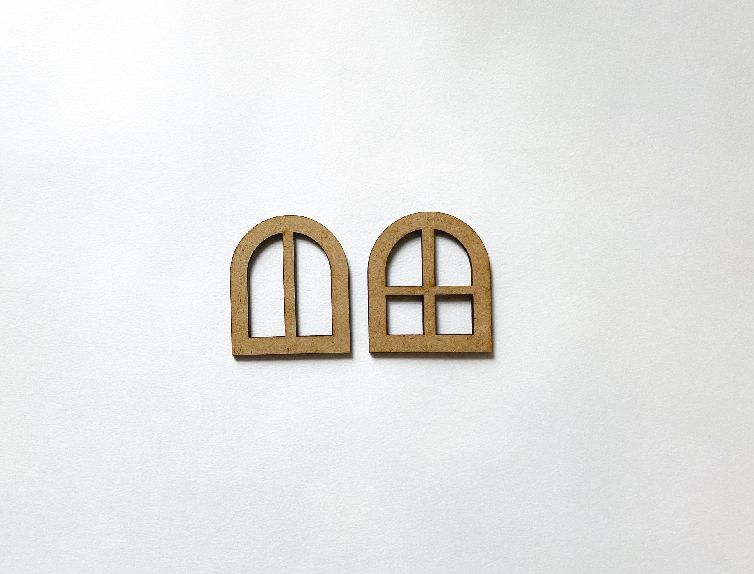Miniature Arch Window, Gothic Window, Doll House Window, Various Sizes ...