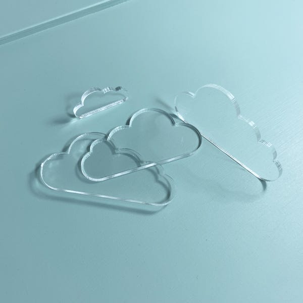 Cloud Shapes - Etsy