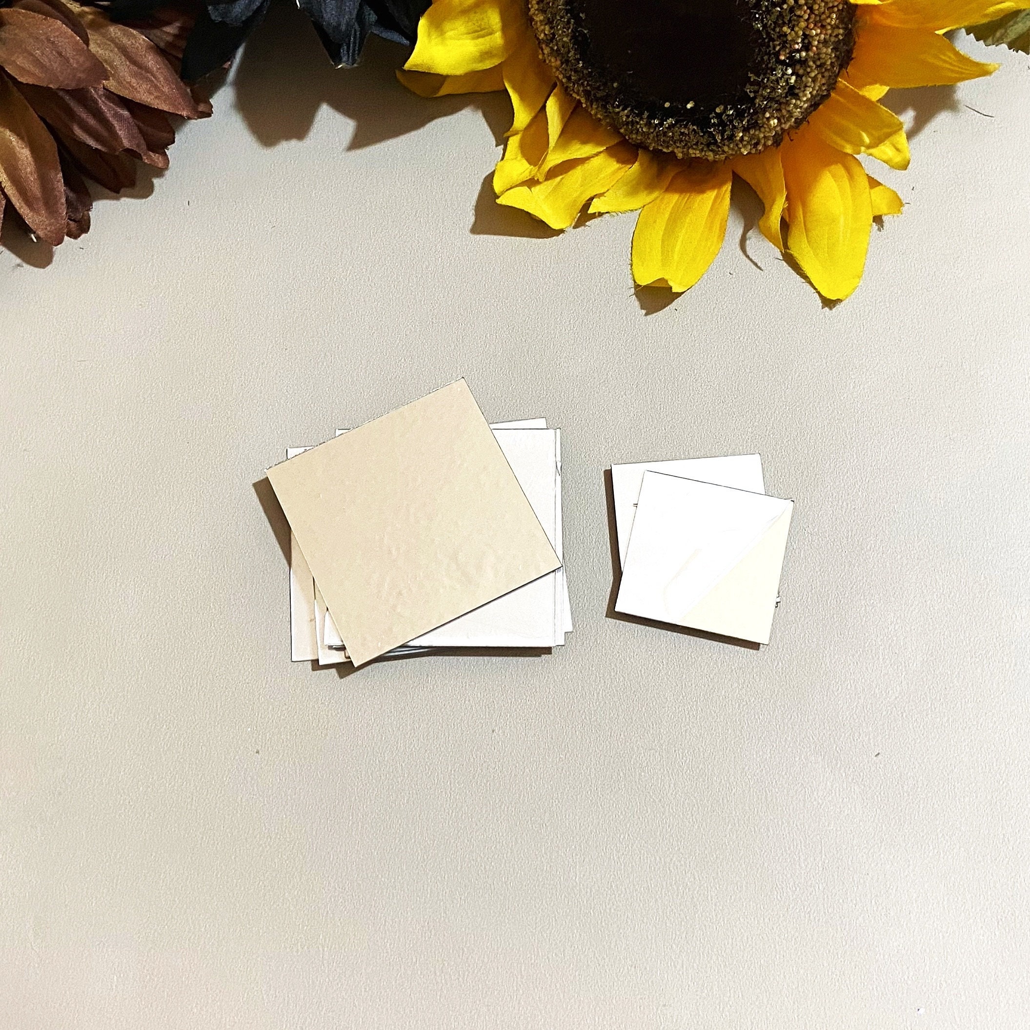 Mirrors - Bulk Sale of Square Shaped Silver Color Acrylic Mirror. in ...