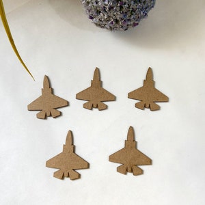 Bulk Sale Airplane Shapes (10 Pack)- 4 Different Plane Shapes - Wooden ...