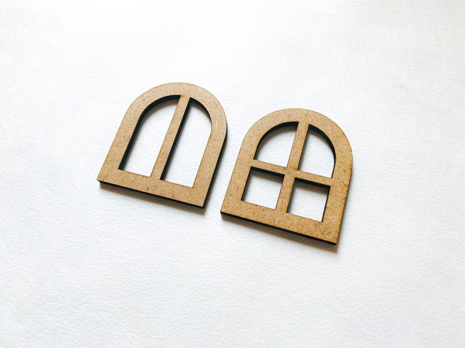 Miniature Arch Window, Gothic Window, Doll House Window, Various Sizes ...