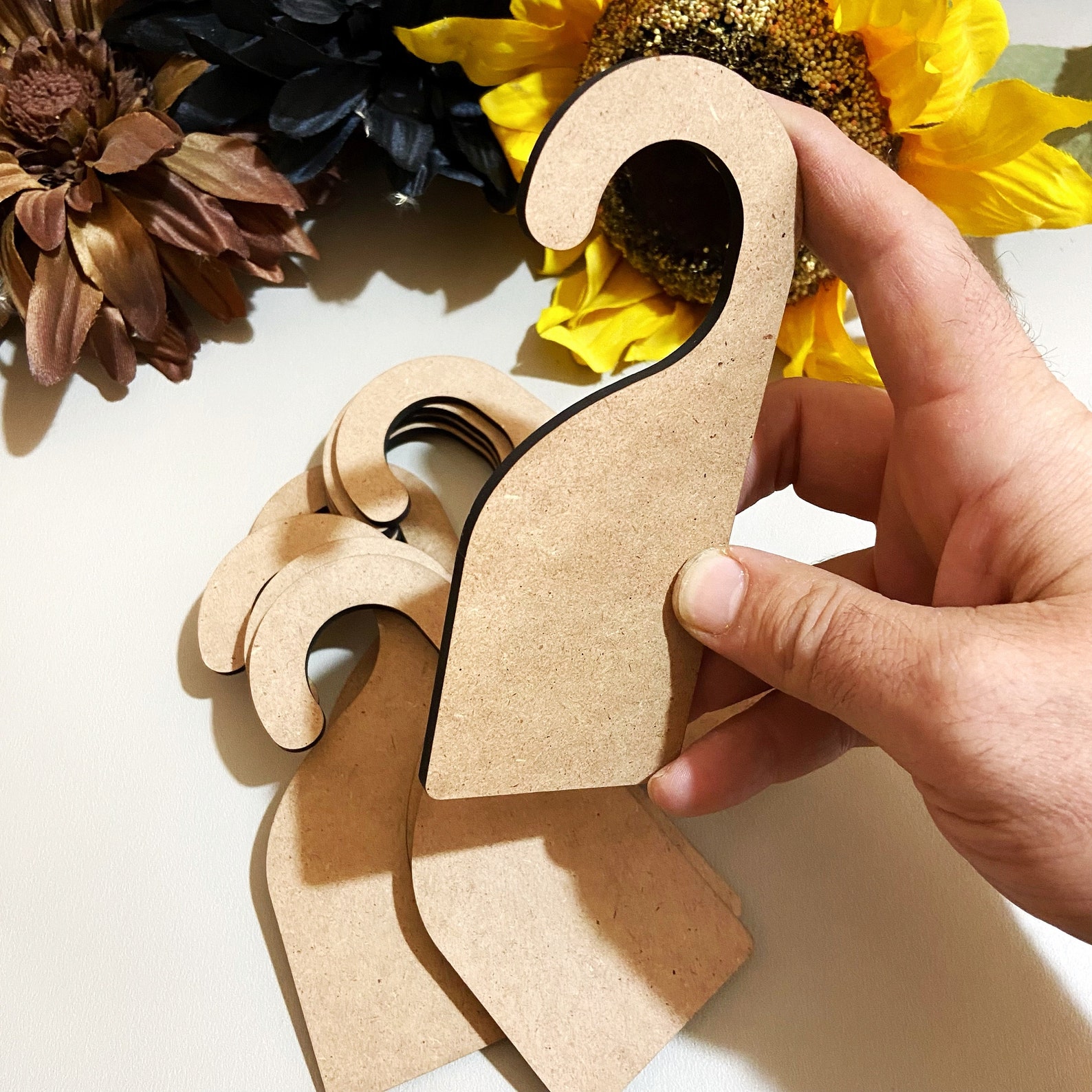 Unfinished Blank Door Hanger Bulk Sale / Closet Divider Blank / Door ...