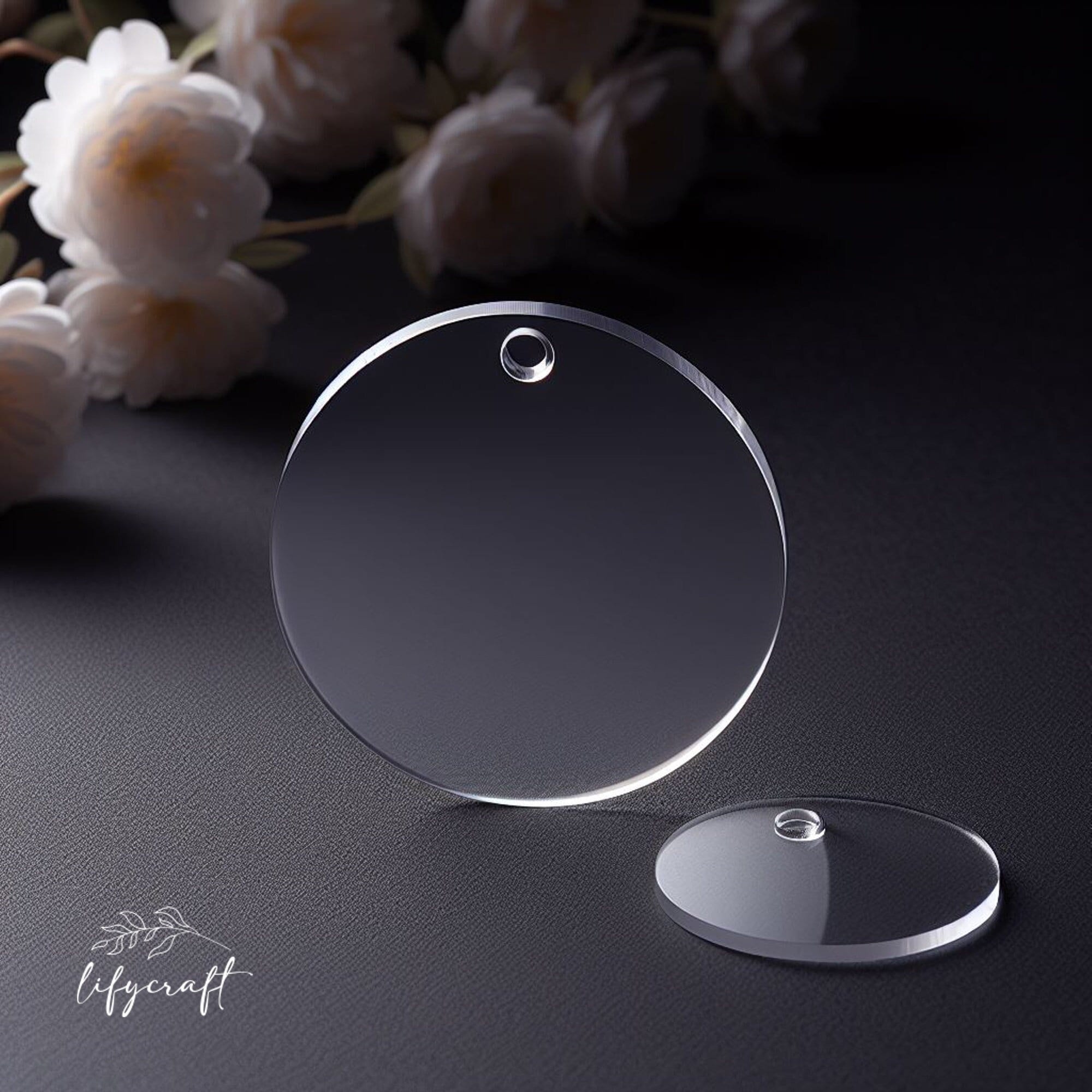 Clear Acrylic Circle Disc: 2mm Thick DIY Craft Blanks - Etsy