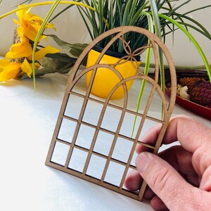 MDF Church Arch Window: Gothic Dollhouse Window, Craft Decoration - Etsy