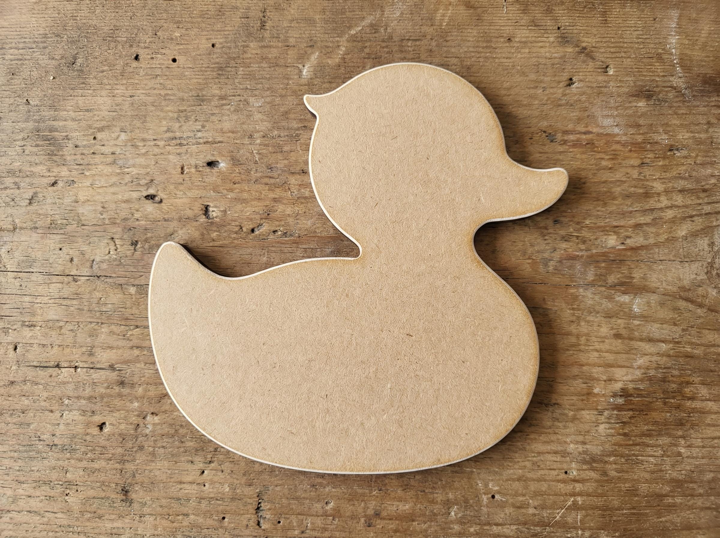 Unfinished Wood Duck Cutout, DIY Nursery Decor, 3mm MDF - Etsy