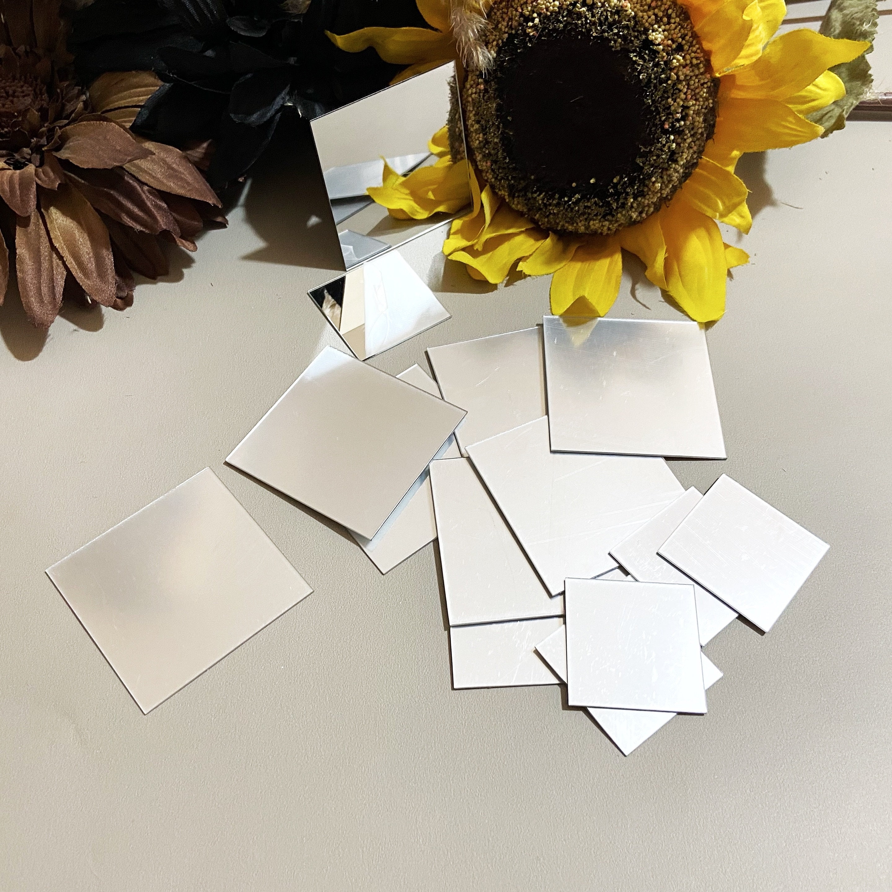 Mirrors Bulk Sale of Square Shaped Silver Color Acrylic Mirror. in ...
