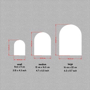 DIY Acrylic Arch Table Number Stand: Wedding, Party, Event Decoration ...