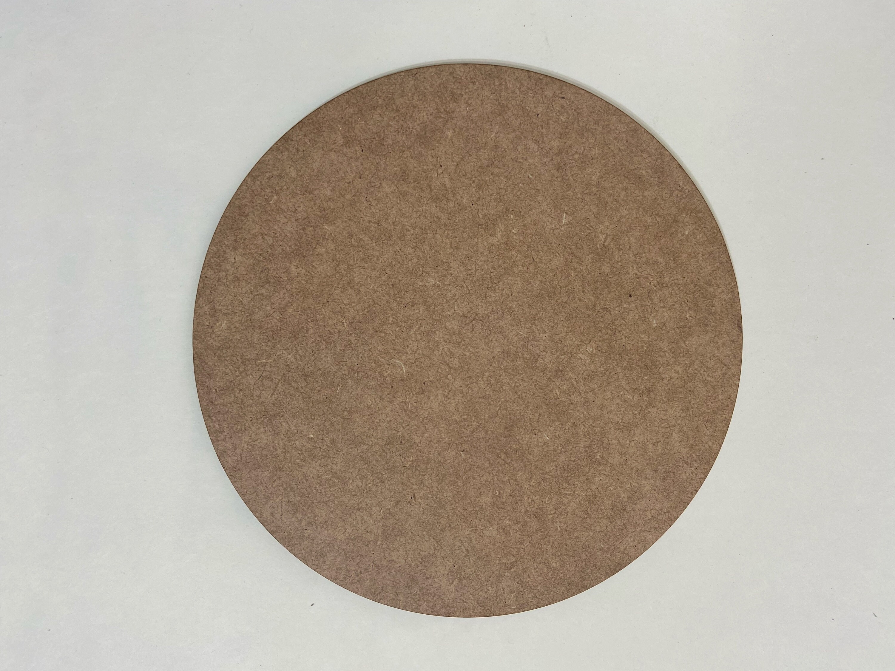 10 MDF 1/4 Unfinished Circles Rounds With Without Holes for Hanging DIY ...