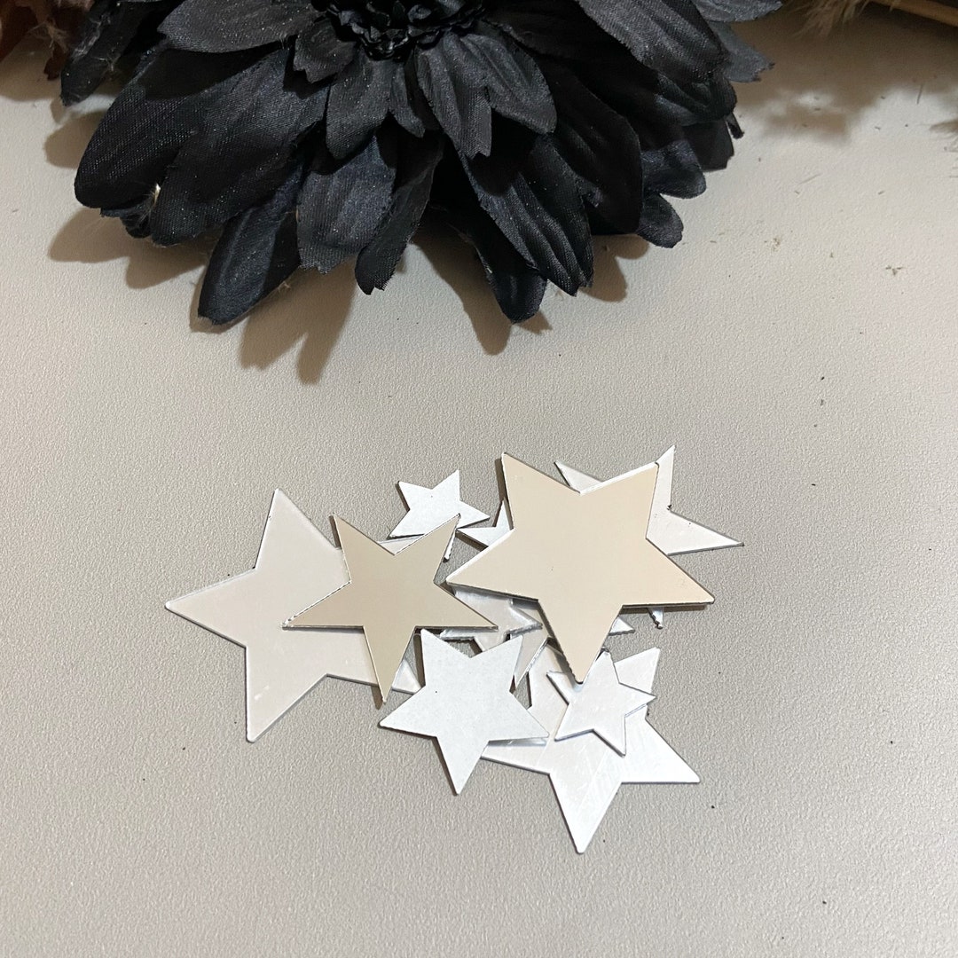 Mirror Stars - Bulk Sale - 10,20,30 Packs - Christmas Craft Blanks ...